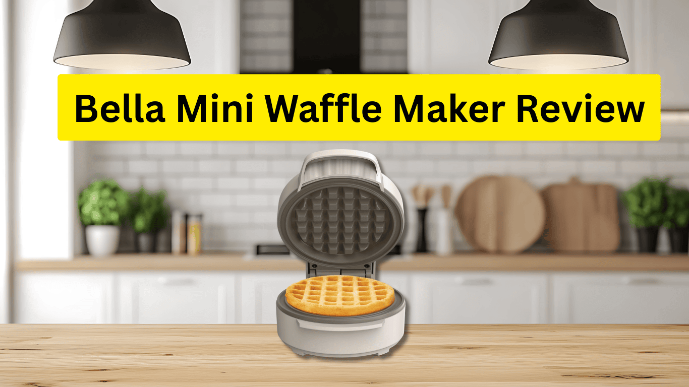 Bella Mini Waffle Maker Review: Compact, Affordable & Easy to Use